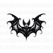 Scary Bat Svg , Gothic Bat Svg , Bat Svg , Halloween Svg , Bat Png ...
