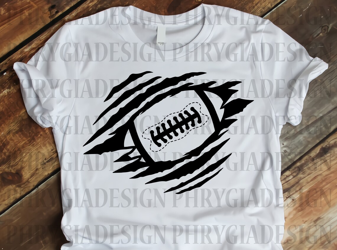 Football Svg Png , Football Season , Football Ripped Svg , Touchdown ...