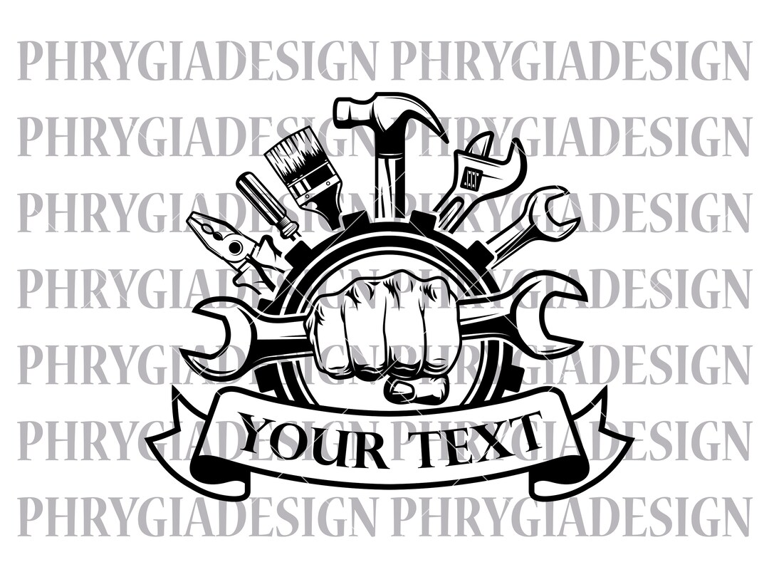 Repair Tools Svg , Handyman Svg , Mechanic Svg , Wrench Svg , Repair ...