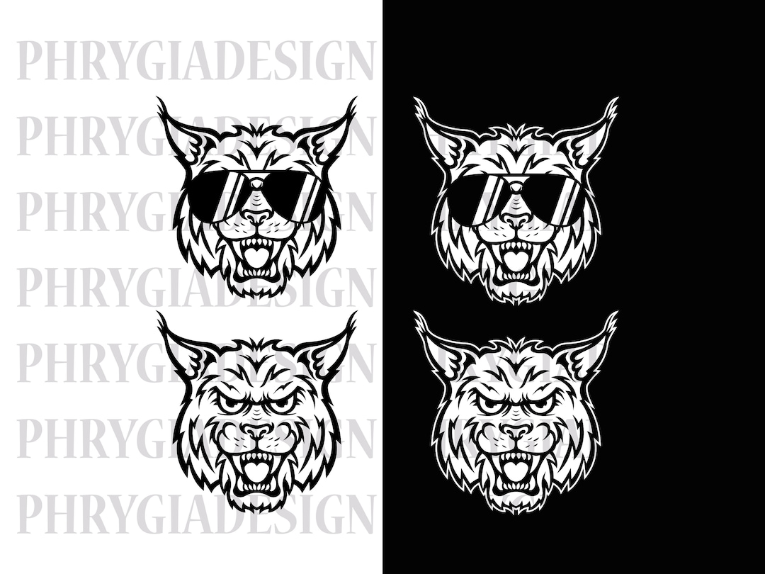 Wildcat Svg , Wildcat Shirt Svg , Wild Animal Svg , Wildcat Cut File ...