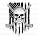 Golf Skull Svg , Golfing Svg , Golf Svg , Golf Clipart , Golf Ball Svg ...
