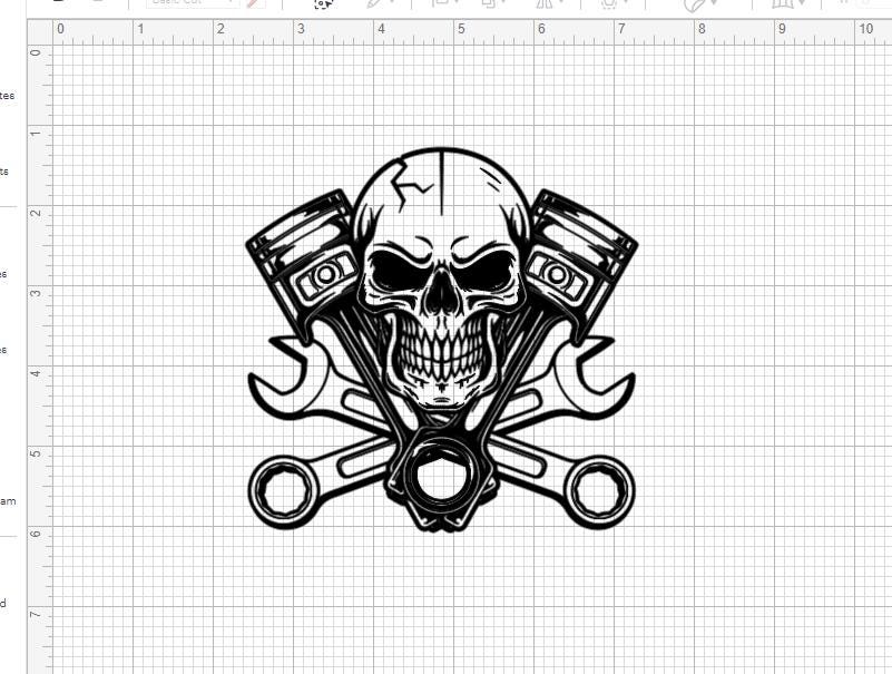 Skull Mechanic Svg Png , Mechanic Svg , Skull Svg , Wrenches Svg ...