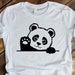 Panda Peeking Svg , Cute Panda Svg , Panda Svg , Baby Panda Svg , Cute ...