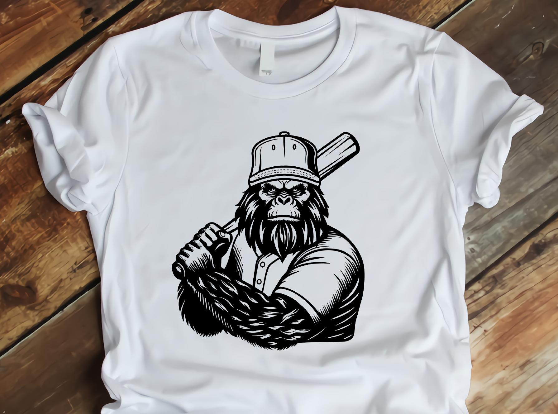 Bigfoot Svg , Baseball Player Svg , Yeti Svg , Sasquatch Svg , Wild ...
