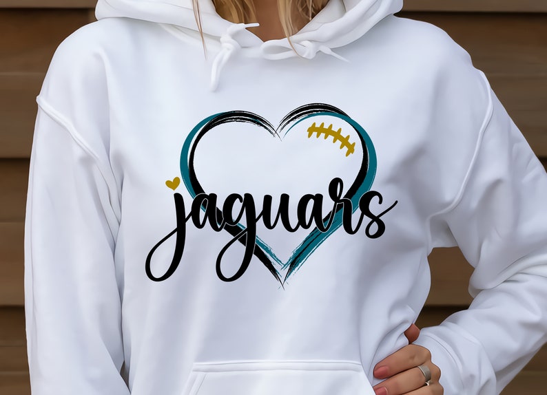 Jaguars Hearts Svg , Football Svg , Football Hearts Svg , Jaguars Svg ...