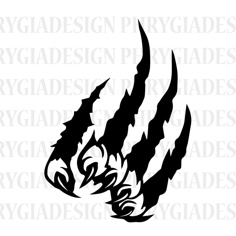 Svg Cougars and Claw Marks - Etsy