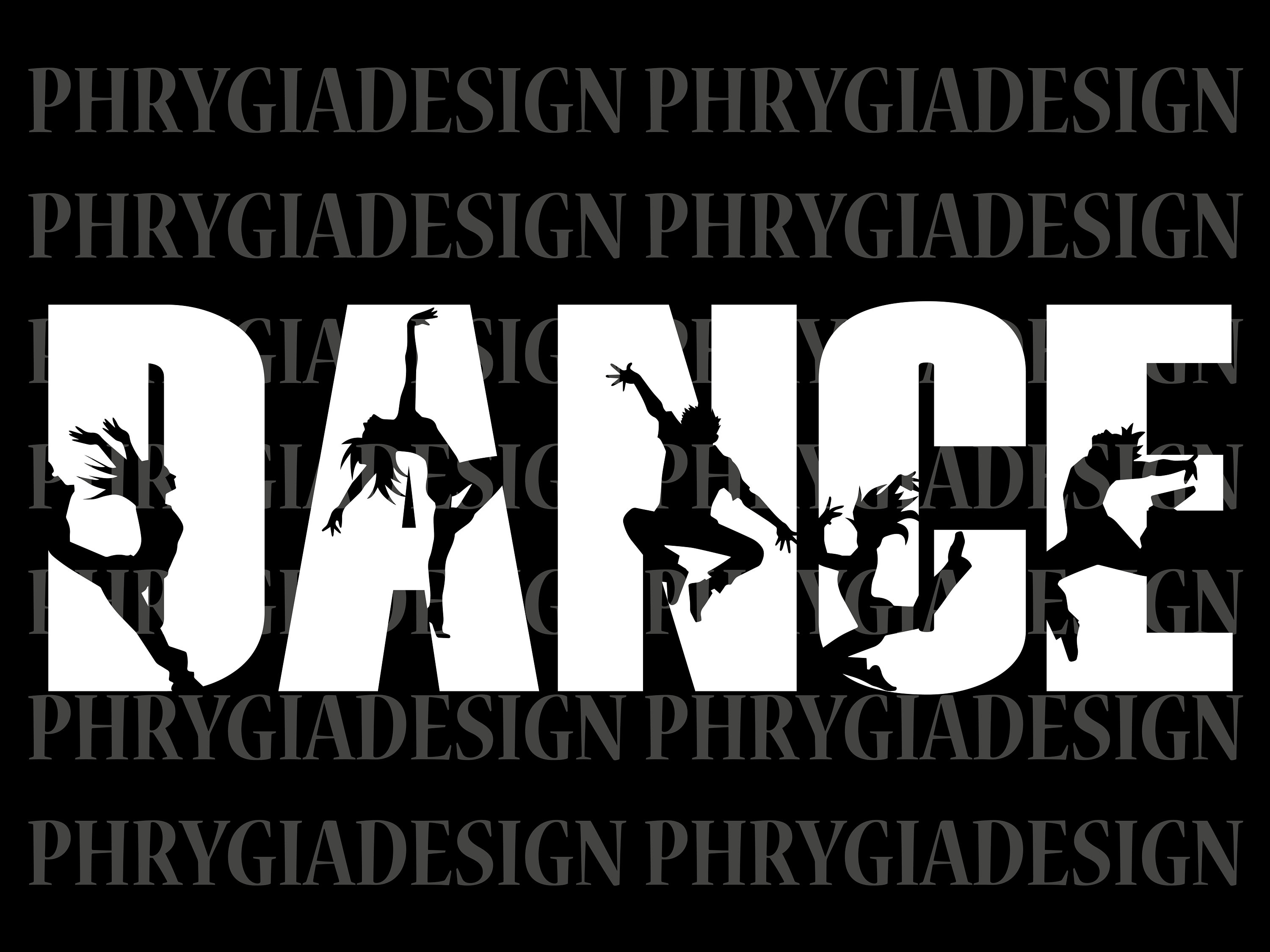 Dance Svg , Dancer Svg , Dance Team Svg , Dancer Silhouette , Dancer ...