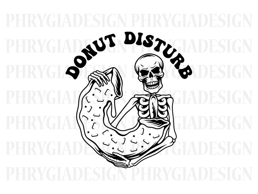Donut Disturb Svg Png , Donut Svg , Doughnut Svg , Donut Cut File ...