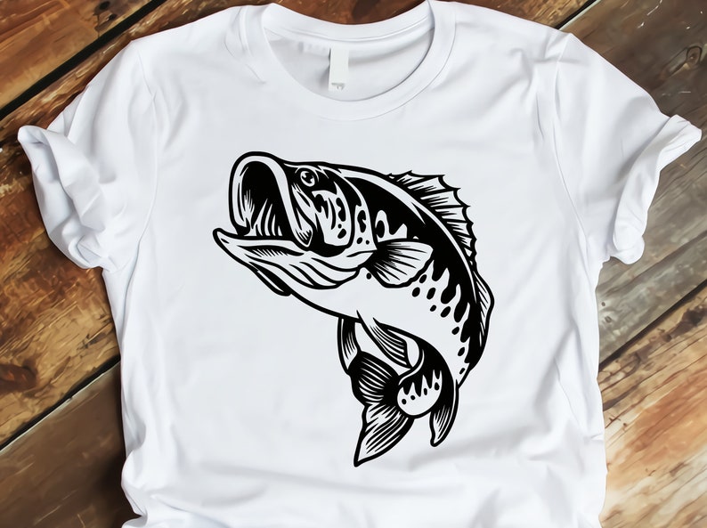 Largemouth Bass Fish Fish Svg Png Bundle Fish Vector - Etsy