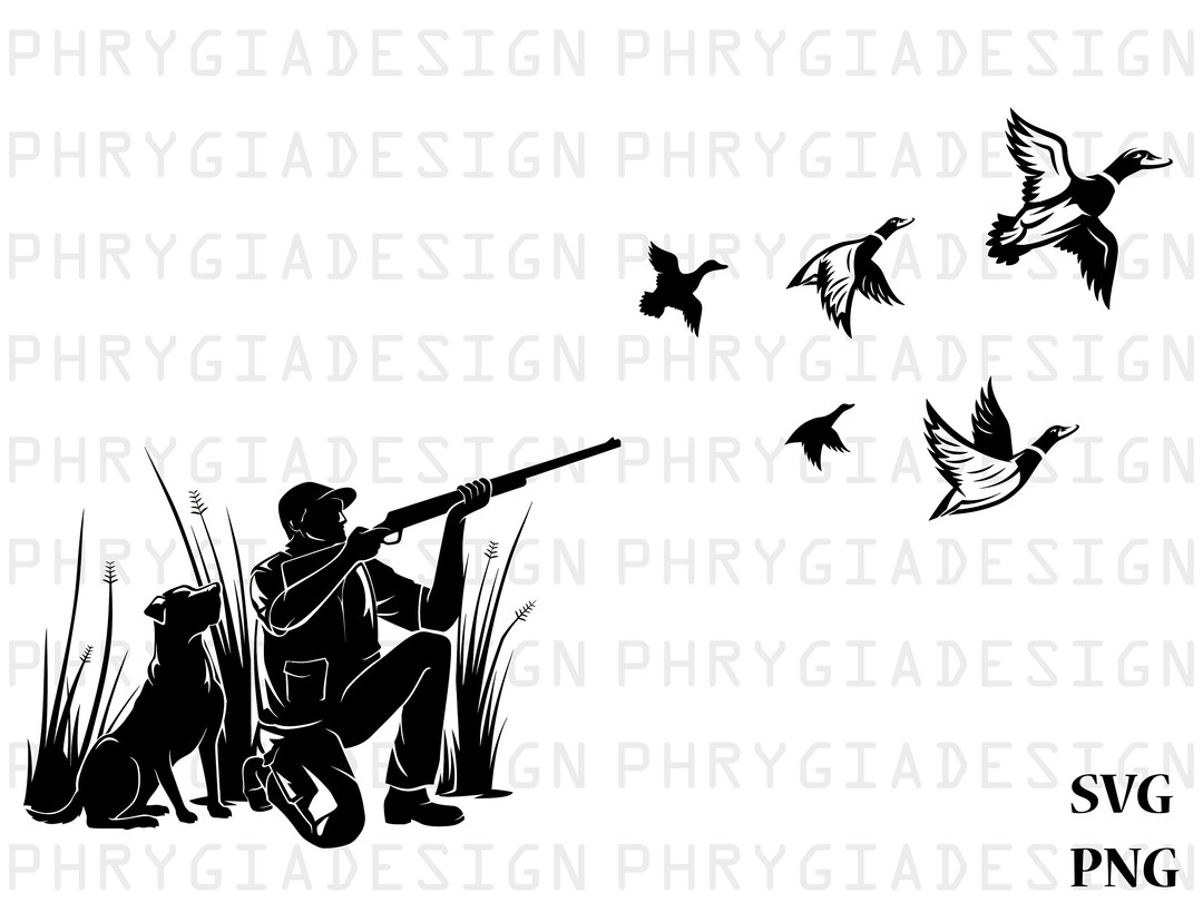 Duck Hunting Svg Png Hunting Season Svg Duck Hunt Svg Etsy