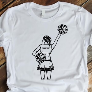 Cheerleader Name Svg , Cheerleader Svg , Cheerleader Shirt Svg , Cheer ...
