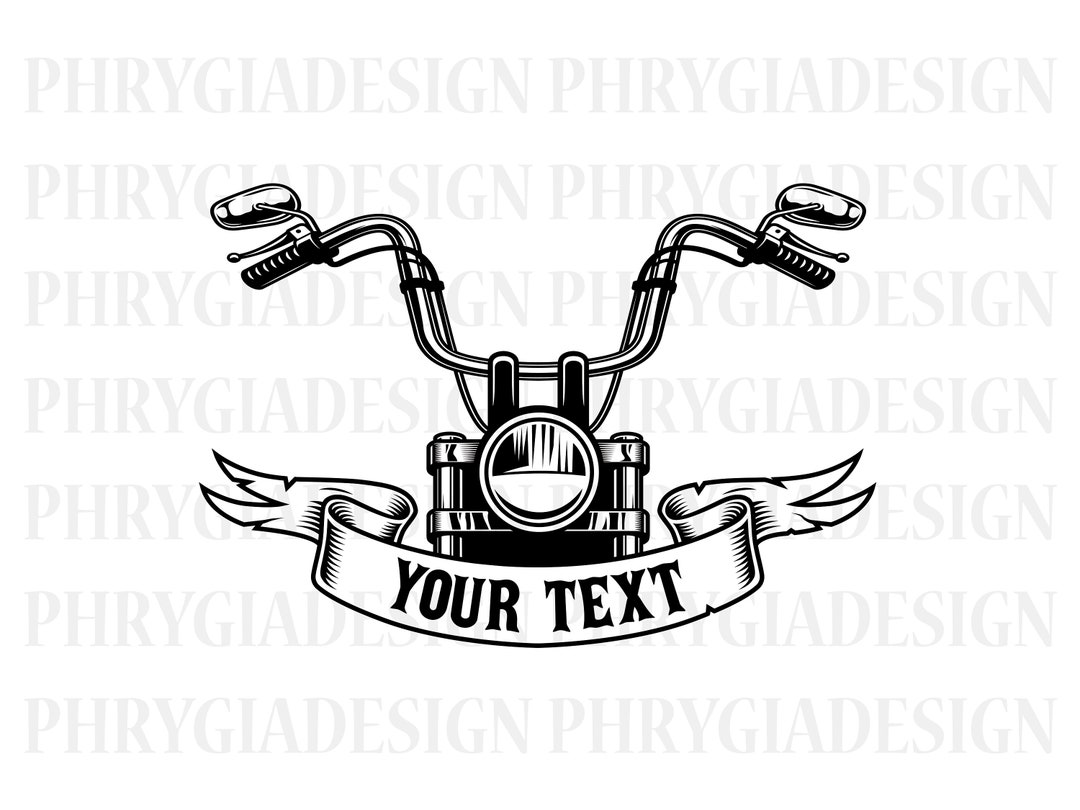 Motorcycle Handle Bars Svg , Handlebars Svg , Motorcycle Svg , Biker ...
