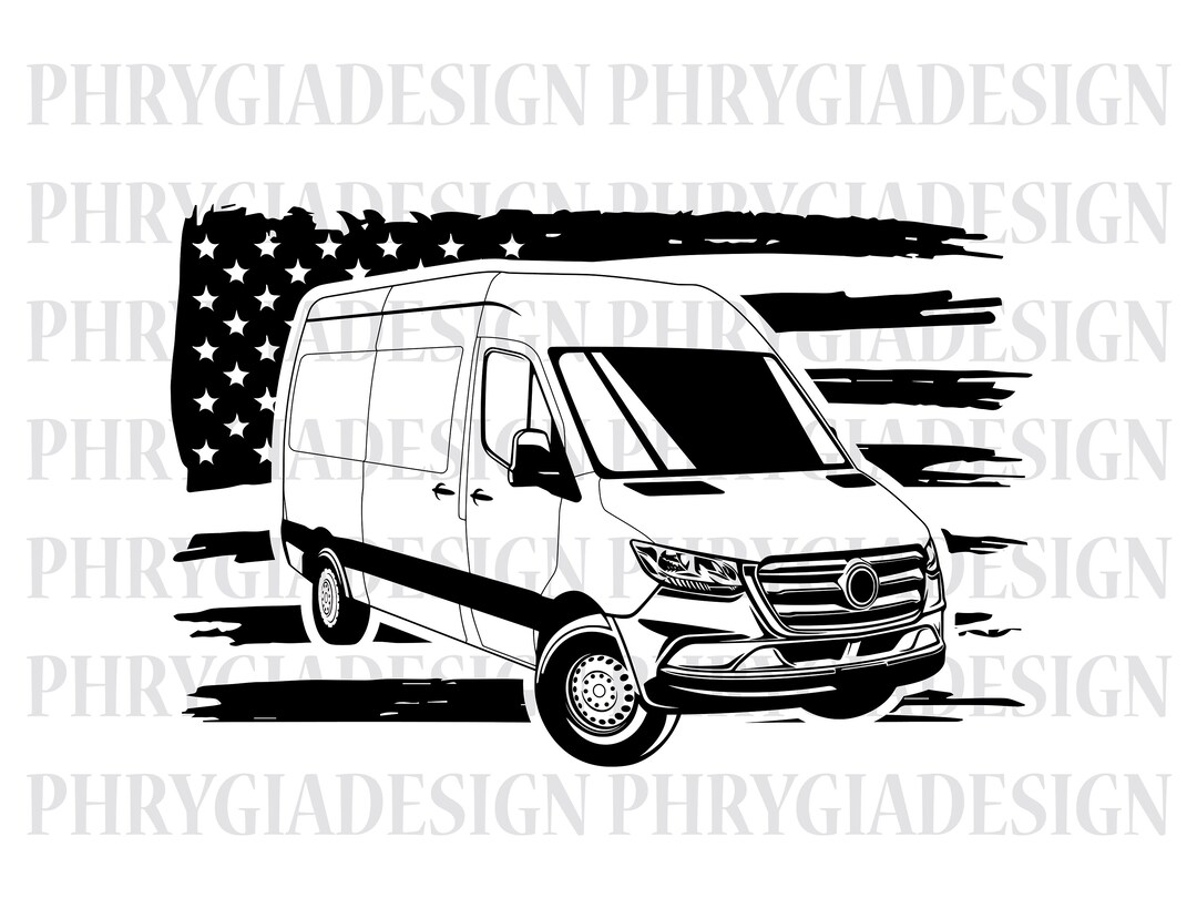 US Cargo Delivery Van Svg , Delivery Van Truck Svg , Moving Vehicle Svg ...
