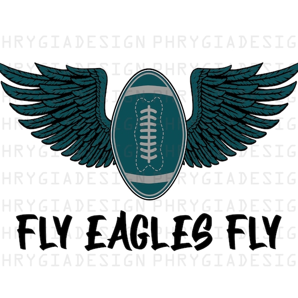 Fly Eagles Fly Svg - Etsy
