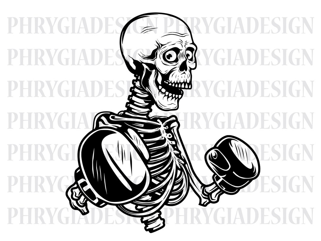 Boxing Skeleton Svg , Skull Boxer Svg , Sports Knockout Fighter Fight ...