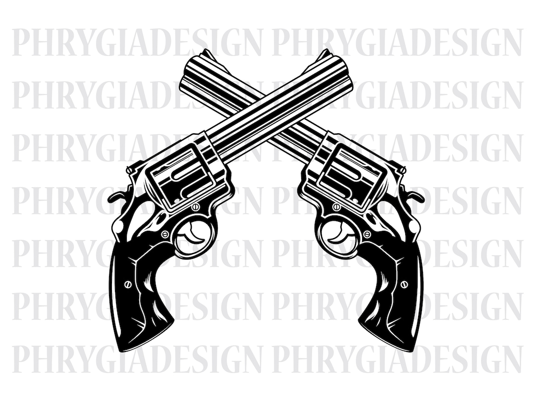Revolver Gun Svg , Handgun Pistol Svg , Revolver Pistol Svg , Gun ...