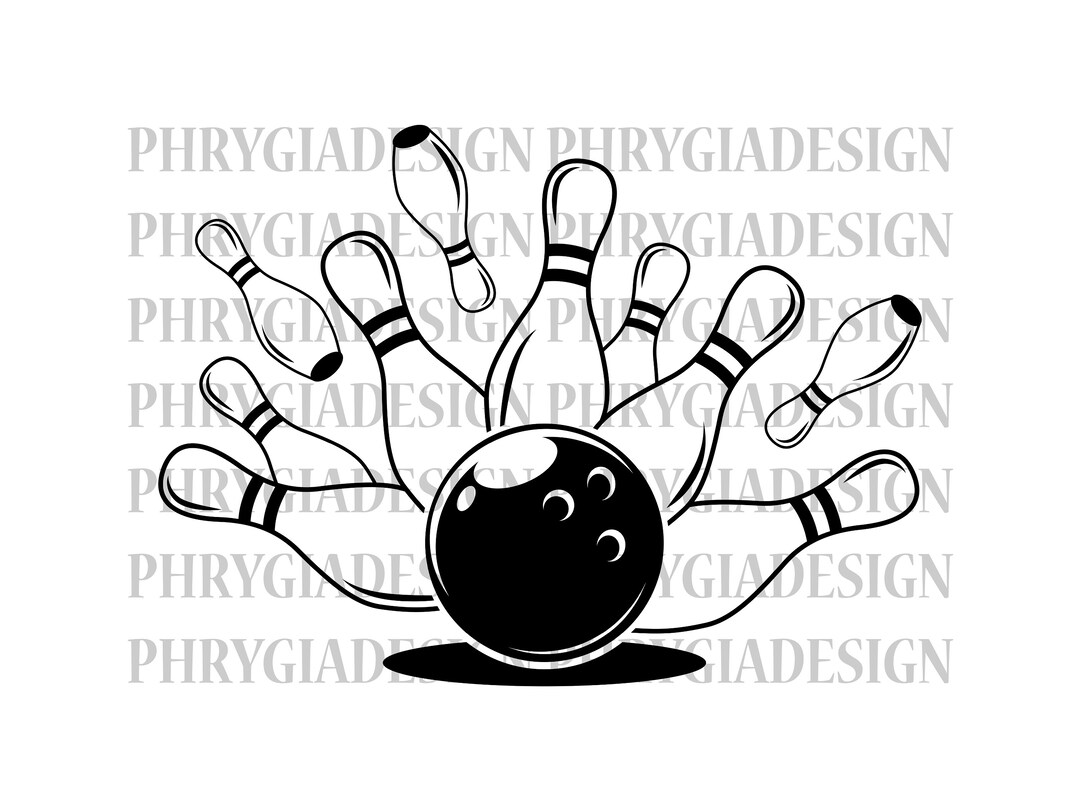 Bowling Svg Png , Bowling Shirt Svg , Digital Download , Instant ...