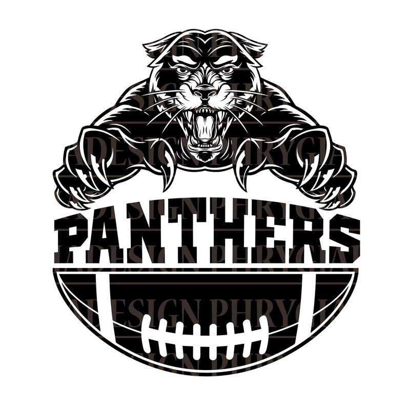 Panthers Svg - Etsy