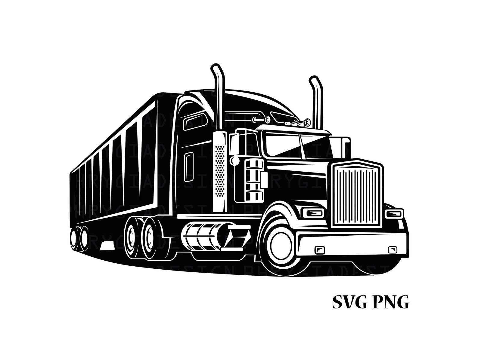 Truck Svg Png , Truck Clipart , Trucker Svg , Truck Driver Svg , Truck ...