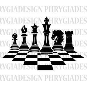Chess Svg , Chess Board Svg , Chess Game Svg , Chess Pieces Svg ...