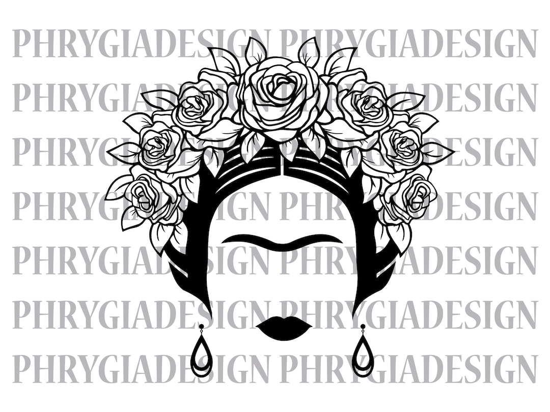 Frida Kahlo Svg , Frida Png , Frida Kahlo Silhouette , Frida Clipart ...