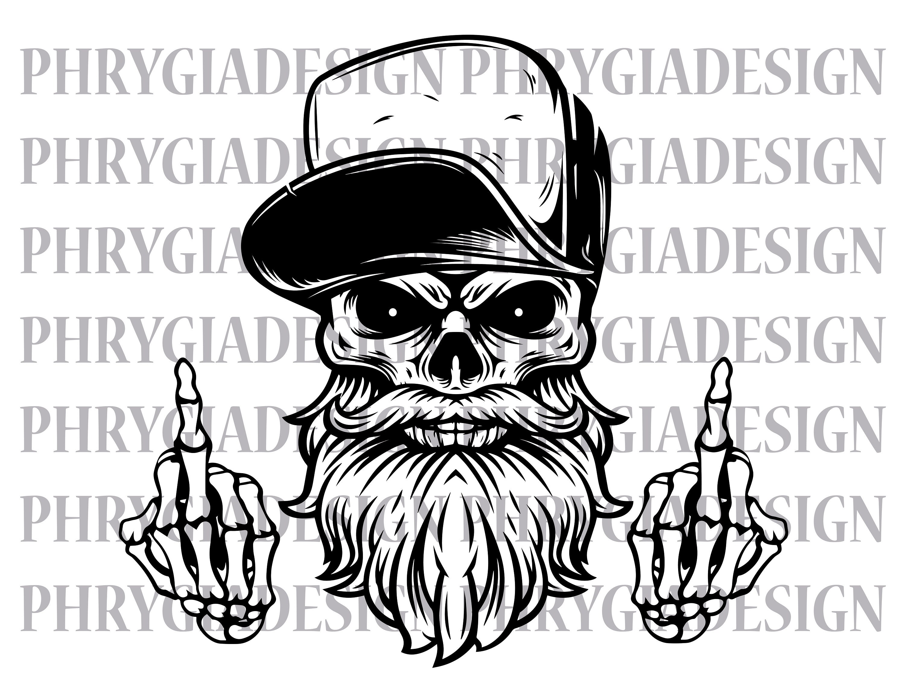 Schädel Mittelfinger svg Png Schädel svg Skelett svg - Etsy Schweiz