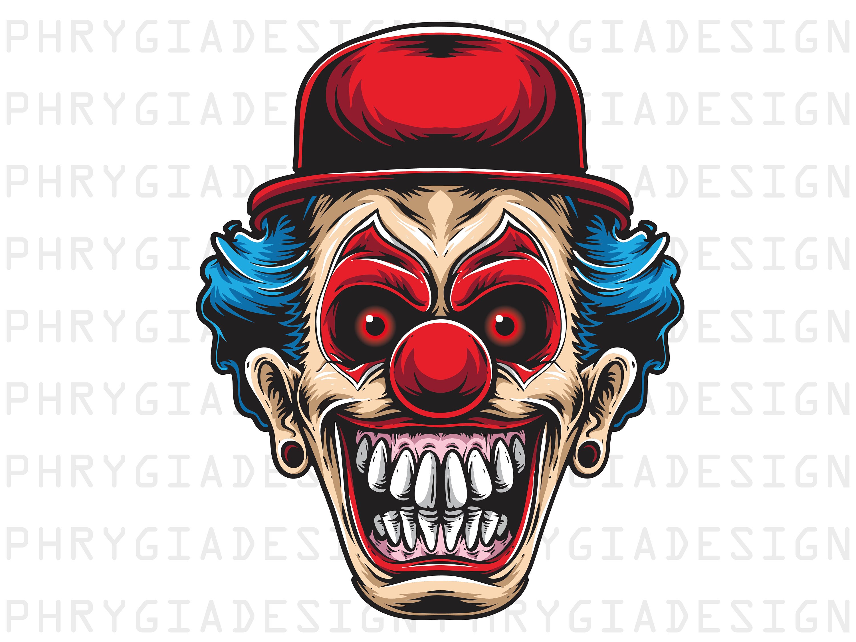 Evil Clown Png Scary Clown Png Pennywise Clown Horror - Etsy Australia