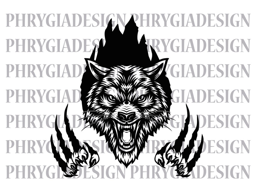 Wolf Claws Scratch Svg , Wolf Svg , Wild Animals Svg , Werewolf Svg ...