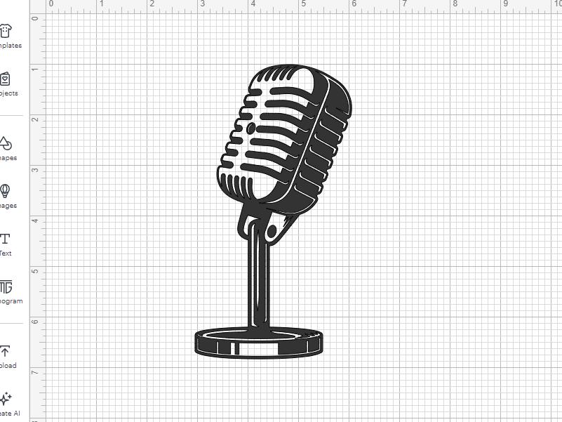 Vintage Microphone Svg Png , Music Svg , Retro Microphone Svg ...