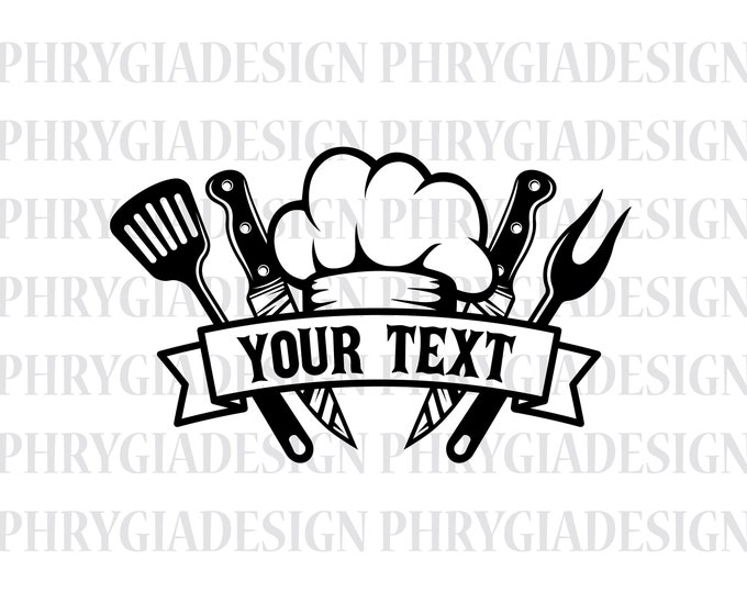 Chef Knives Svg, Chef Logo Svg, Sous Chef Svg, Kitchen Svg. Vector Cut ...
