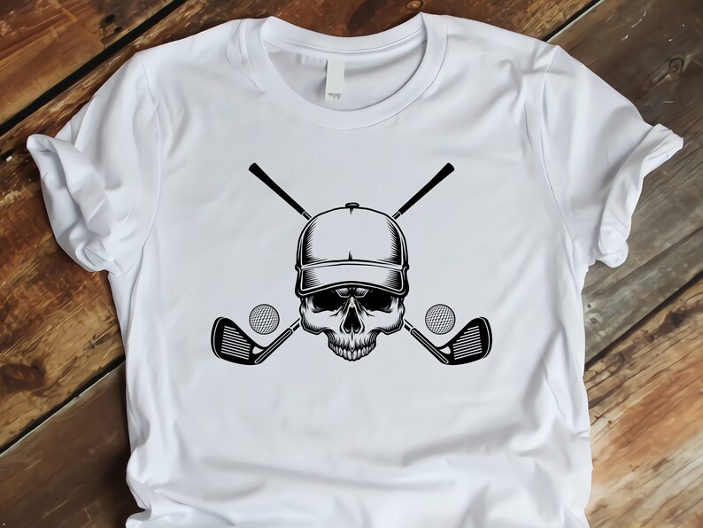Golf Skull Svg Png Golf Svg Skull Svg Golf Clipart - Etsy