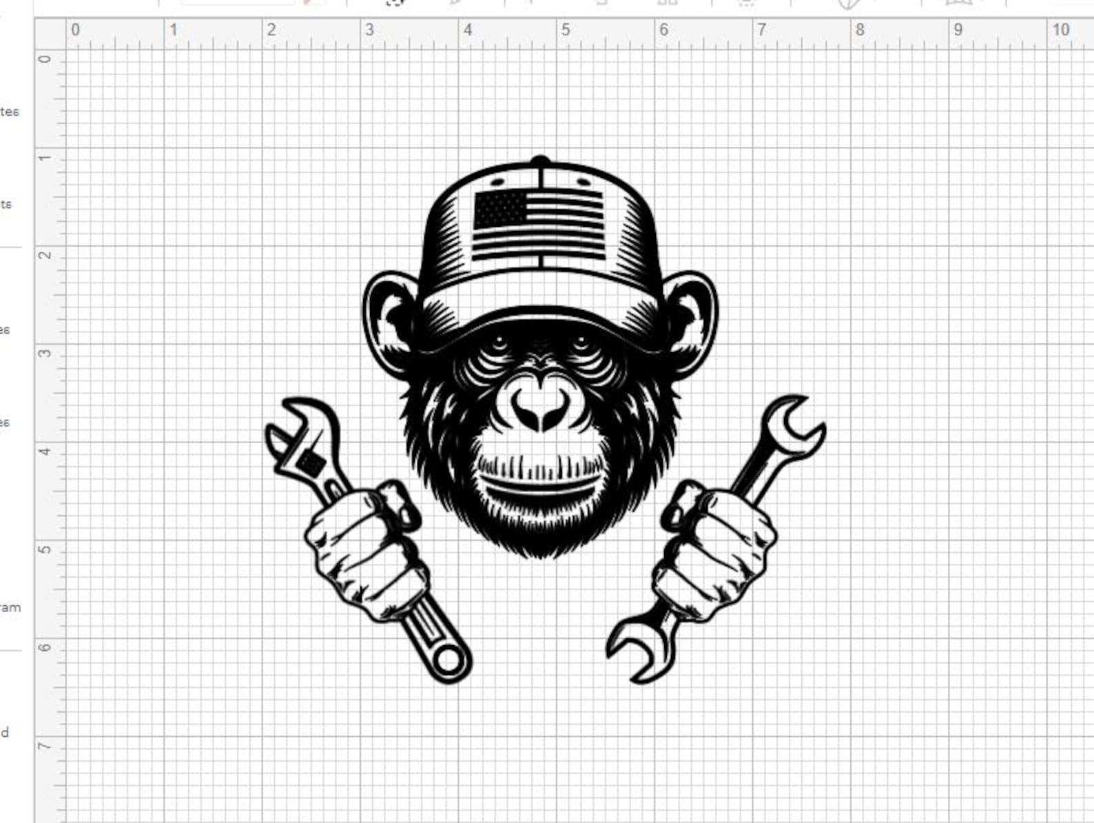 Monkey Mechanic Svg , Monkey Svg , Tools Svg , Wrenches Svg , Repair ...