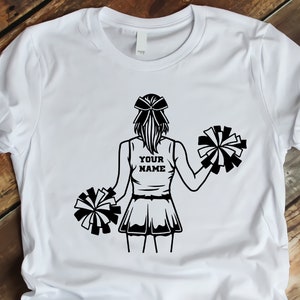 Cheerleader Name Svg , Cheerleader Svg , Cheer Dance Svg , Cheerleader ...
