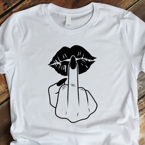 Middle Finger Lips Svg , Middle Finger Svg , Middle Finger Clipart ...