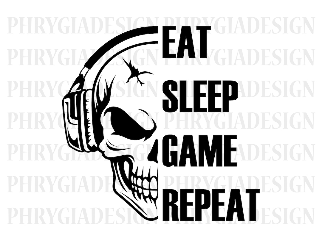 Video Game Skull Svg , Gamer Skull Svg , Gamer Svg , Controller Svg ...