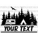 Camper Svg , Camping Svg , Camp Life Svg , Pine Trees Svg , Trailer Svg ...