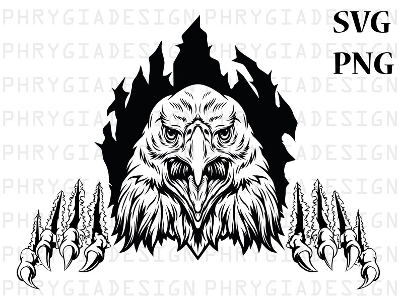 Eagle Claw Scratch Svg Png Claw Scratches Svg American - Etsy