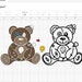 Beaten Teddy Bear Svg , Teddy Bear Svg , Teddy Bear Clipart , Teddy ...