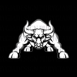 Angry Bull Svg , Bull Svg , Angry Bull Face Svg , Bull Head Svg , Bull ...