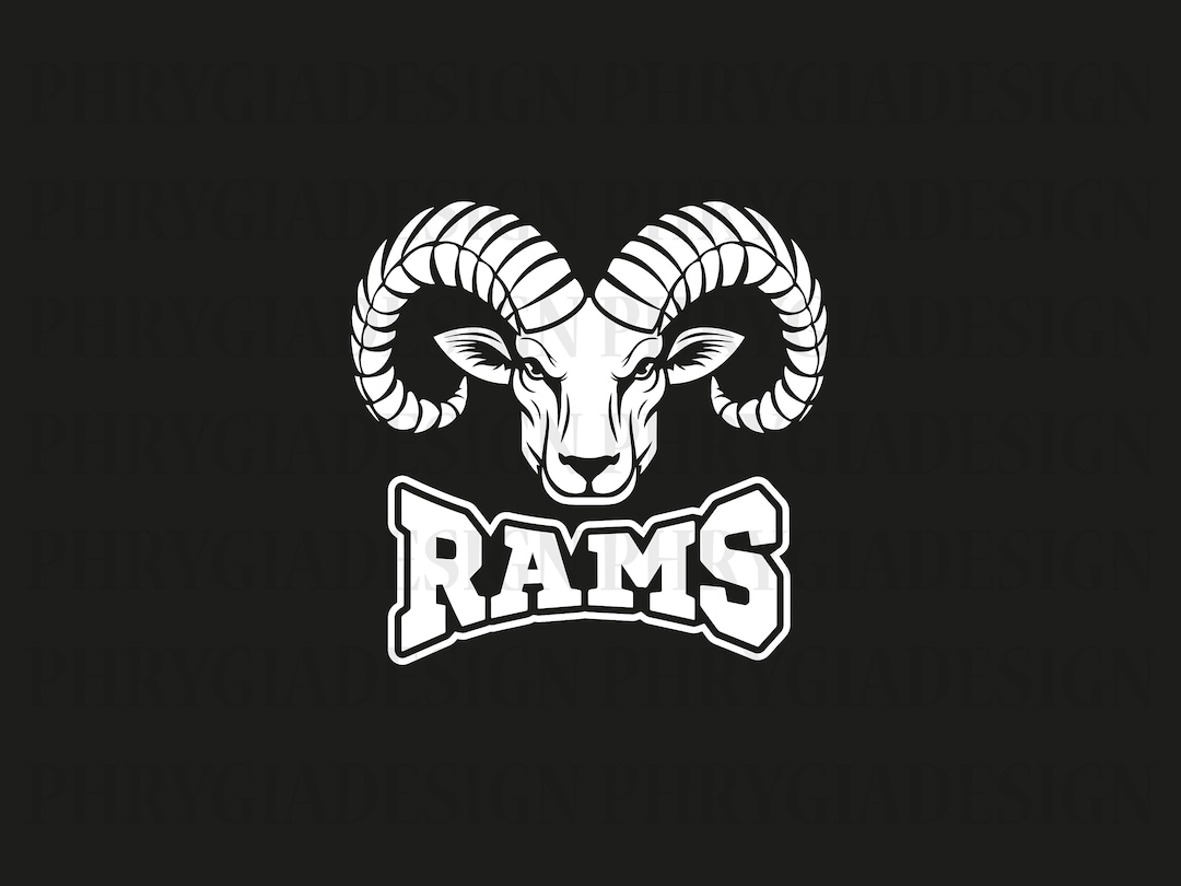 Rams Svg , Ram Head Svg , Ram Cut File , Sports Svg , Football Svg ...