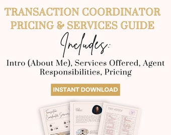 Transaction Coordinator Workflow Guide TC Guide Contract to Close Guide ...