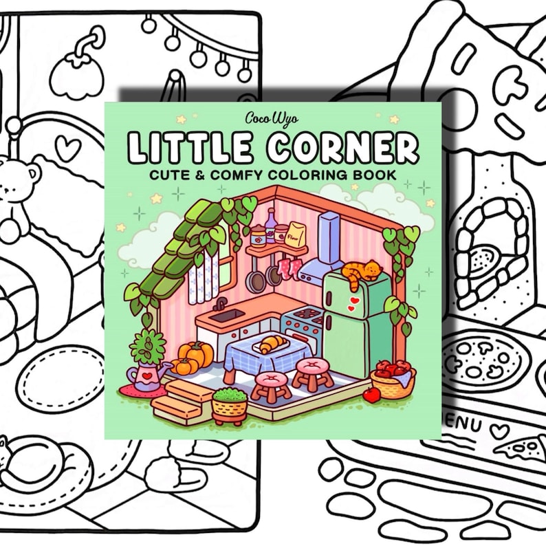 Coco Wyo Colouring Books Little Corner, Little Corner Colouring Books ...