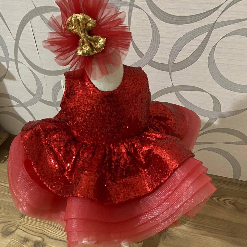 Red Baby Dress - Etsy