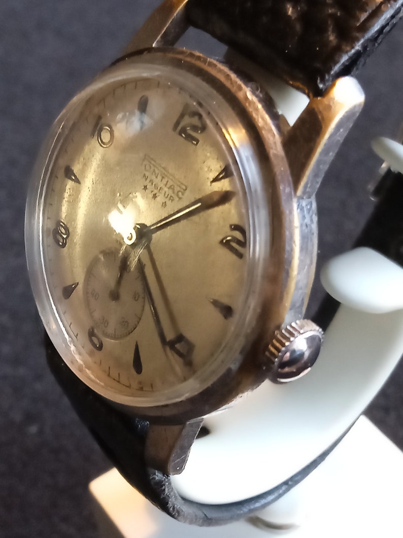Vintage Pontiac Nageur 3 Star Vintage Watch Original Perfect Condition ...