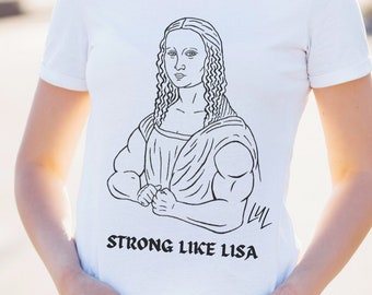 Mona Lisa T Shirt - Etsy
