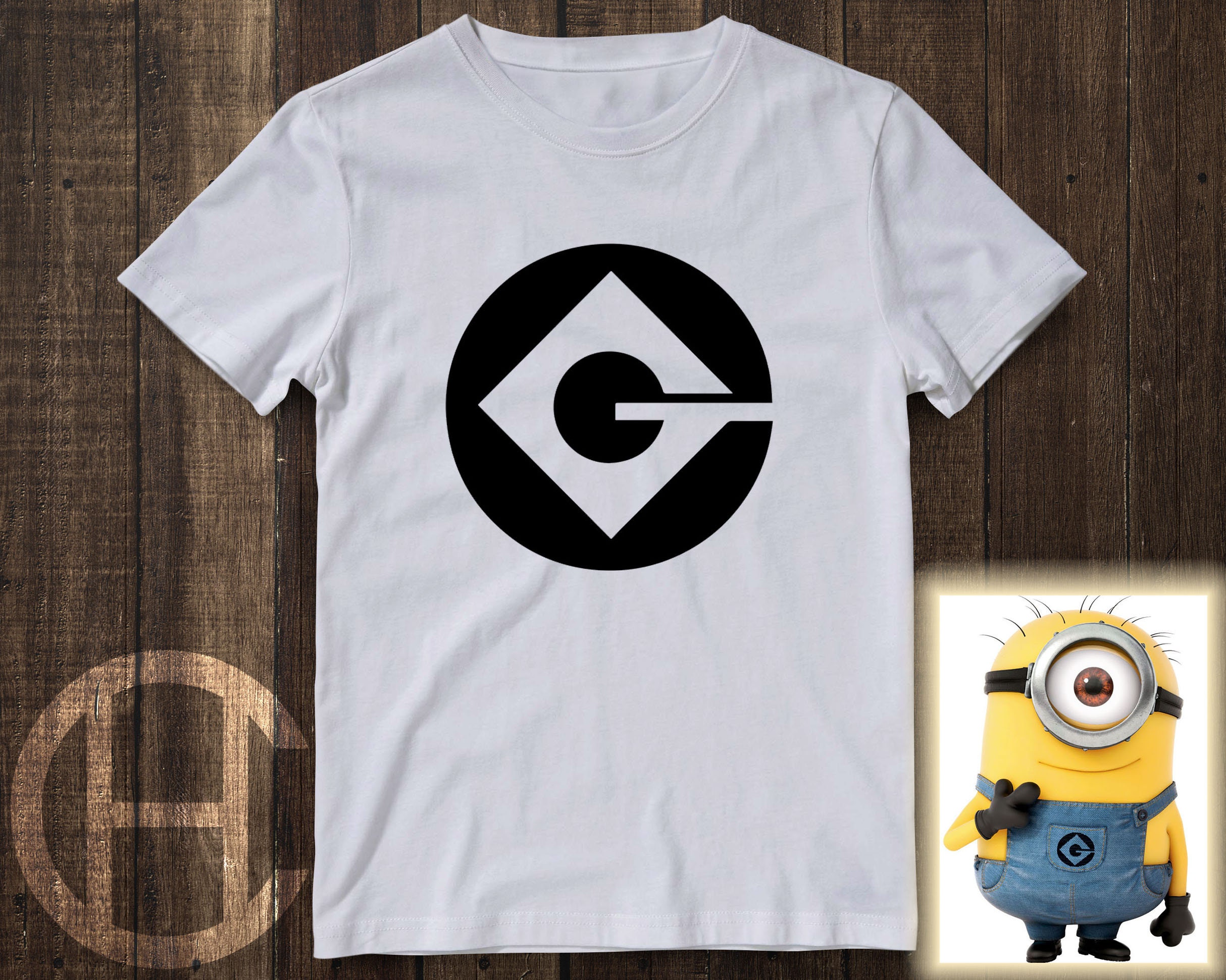 Despicable Me Minion G Logo