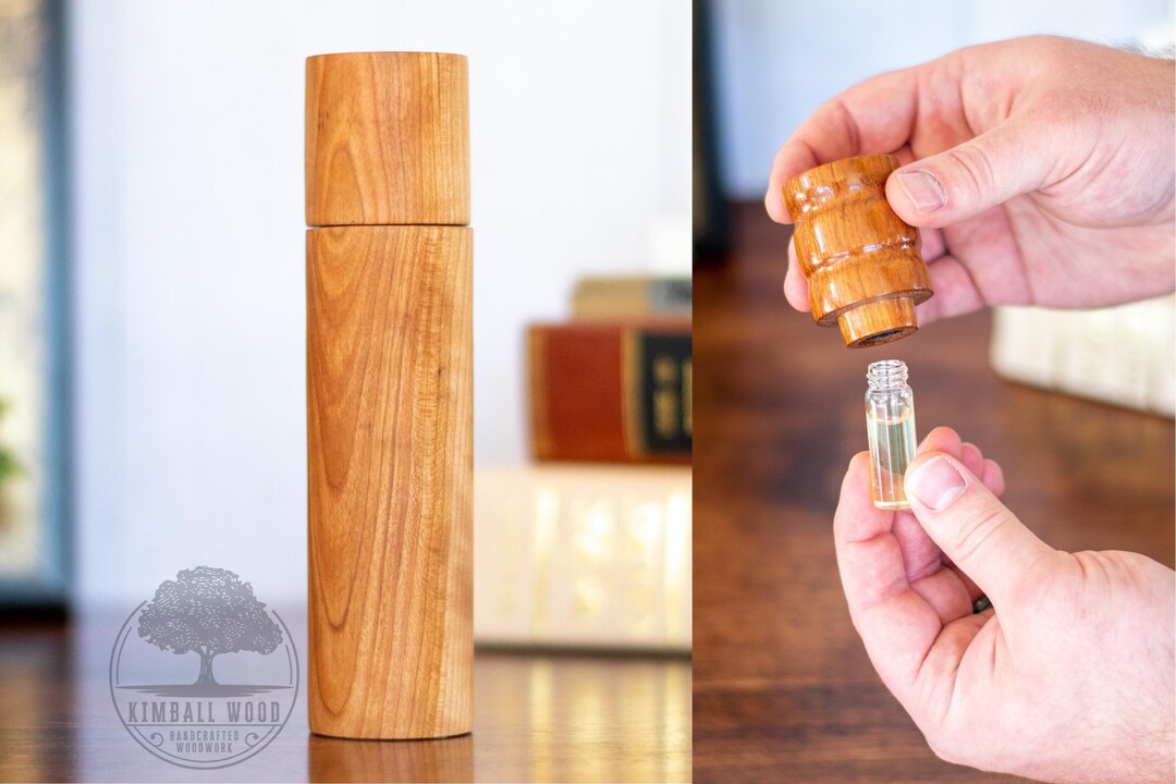 The Pioneer Hand Carved Consecrated Oil Vial Display - Etsy