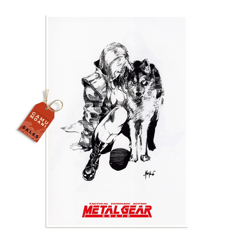 Metal Gear Solid, Metal Gear Solid Poster, Metal Gear Solid Poster Set ...