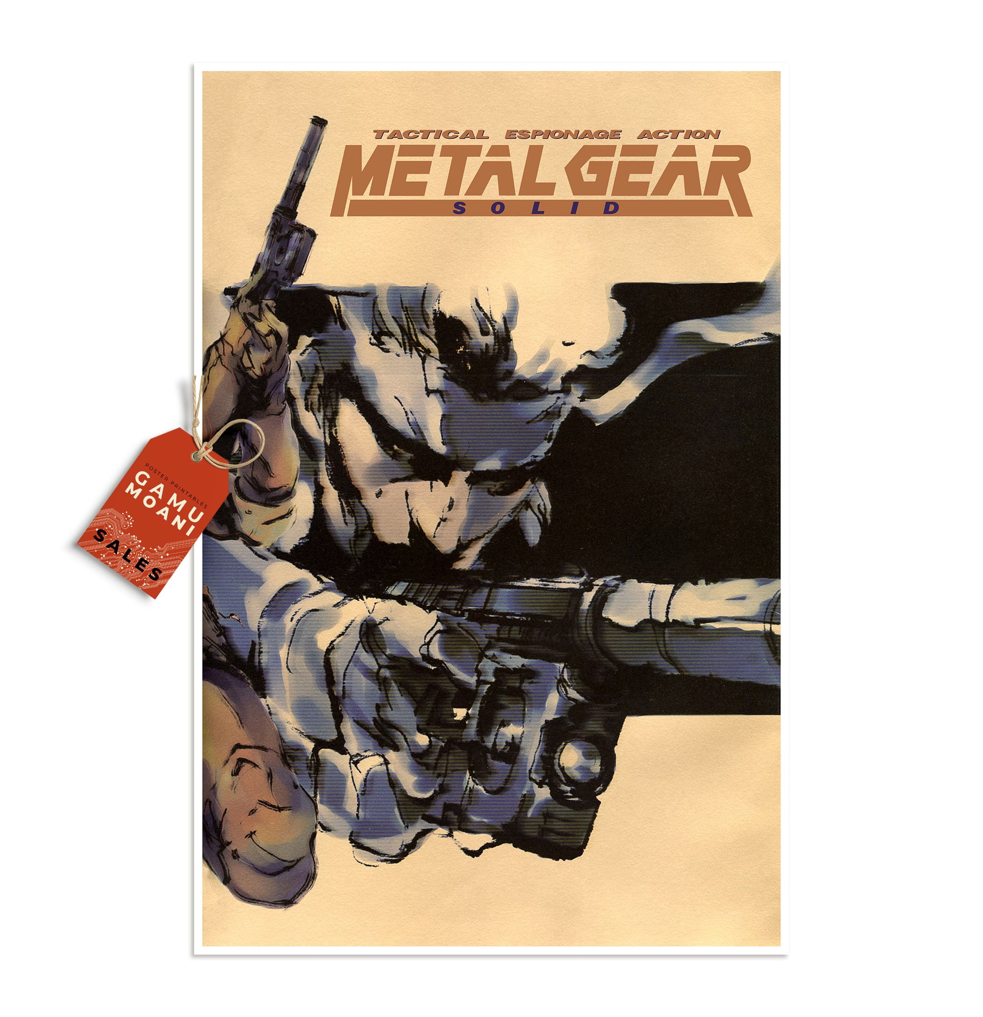 Metal Gear Solid, Metal Gear Solid Poster, Metal Gear Solid Poster Set ...