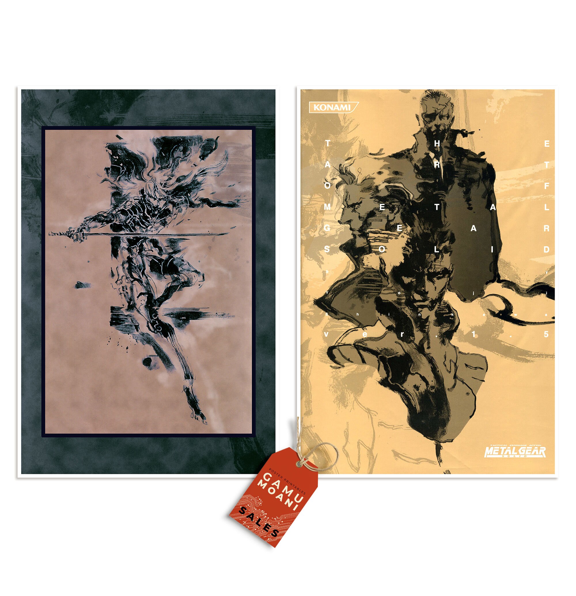 Metal Gear Solid Metal Gear Solid Poster Metal Gear Solid - Etsy